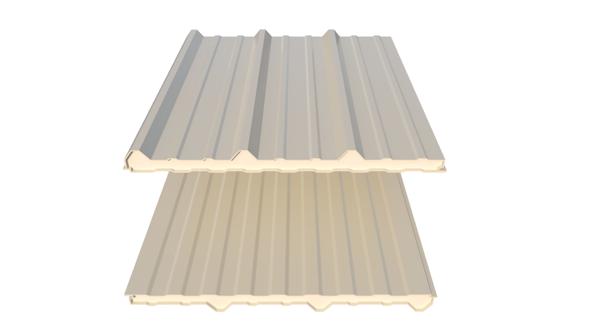 Trapezoidal 4-Crown Roof Panel | Allied Insulated Panels