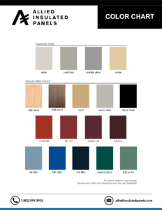 Color.Chart | Allied Insulated Panels